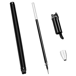 24 Pcs 0.38 mm Cute Cat Pen Gel Pens Black Ball Point Pens for School Office Supplies