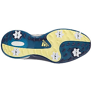 adidas Men's ZG21 Motion Golf Shoes, Grey Two/Victory Blue/Pulse Yellow, 11.5