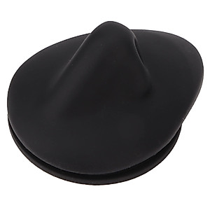 Black Silicone Nose Model,Simulated Soft Silicone Fake Nose Model for Piercing Acupuncture Practice,Nose Nose Stud Jewelry Display