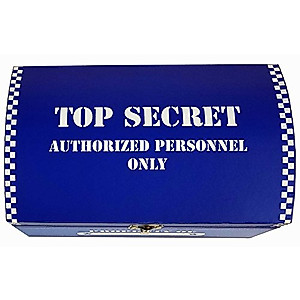 Treasure Chest Box - Superhero Blue
