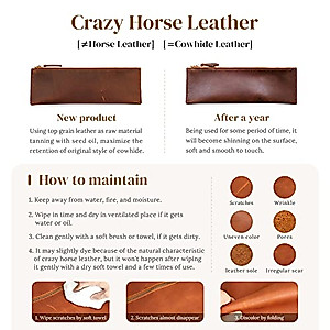 S-ZONE Women Genuine Leather Tote Bag Large Shoulder Purse Vintage Crossbody Work Handbag