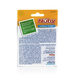 Nuby Funky Mitts Teething Mittens, Butterfly