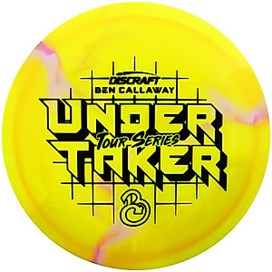 Discraft Limited Edition 2022 Tour Series Ben Callaway Swirl ESP Undertaker Distance Driver Golf Disc - 173-174g - Colors Will Vary