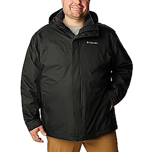 Columbia Men's Tunnel Falls Interchange Jacket, Black, Large