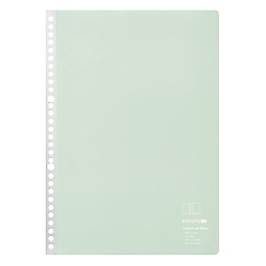 Kokuyo Me Loose Leaf Paper for Binders, Notebook Type, A4, 6mm Ruled, 30 Holes, 43 Lines, 50 Sheets, Japan Import (KME-LP916B-LG)