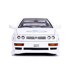 Jada Toys Fast & Furious 1:24 Jesse's Volkswagen Jetta Die-cast Car, Toys for Kids and Adults, White (99591W)