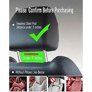 INNOMAX Adjustable Long Arm Tablet Mount, Backseat iPad Holder, 5"-12.5" Devices, Black