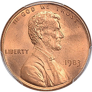 1983 P Lincoln DDO Cent FS-101 PCGS MS66RD