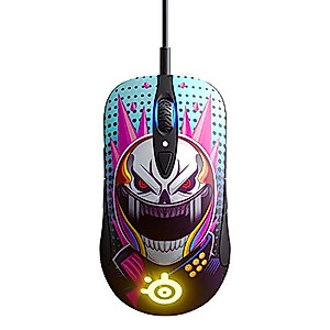 SteelSeries Sensei Ten - Gaming Mouse - 18, 000 CPI Truemove Pro Optical Sensor - Ambidextrous design - 8 Programmable Buttons - CS: GO Neon Rider Edition PC