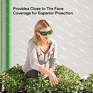 VIVOSUN Indoor Hydroponics LED Grow Room Glasses with Glasses Case