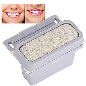 Christmas Carnival Boquite Endo Ruler, 2 Colors Endodontic Files Measure Ruler Oral Cleansing with Finger Ring(Grey)