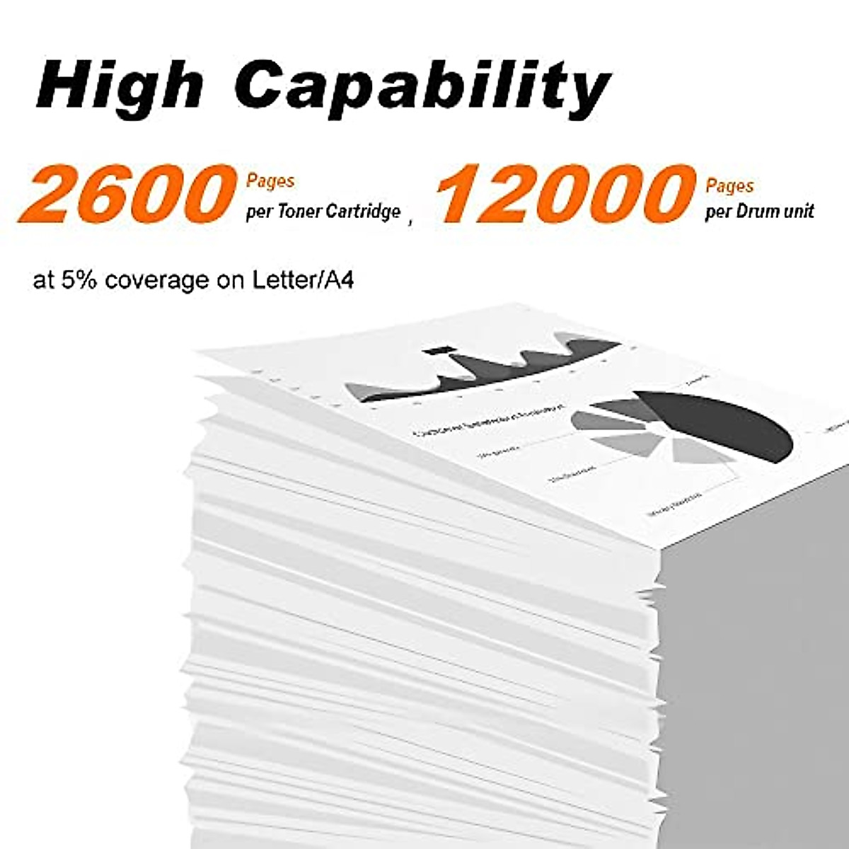 v4ink Compatible Drum+Toner Replacement for Brother DR360 TN360 (1Drum + 1Toner) Work with DCP7030 DCP7040 DCP7045 HL2120 HL2140 HL2150 HL2170 MFC7320 MFC7340 MFC7345 MFC7440 MFC7445 MFC7450 MFC7840