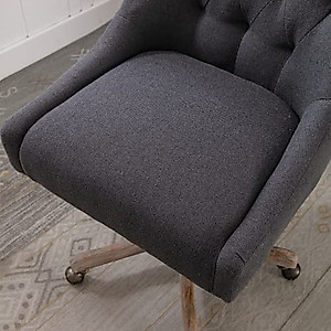 FATFISH Swivel Shell Chair for Living Room/Modern Leisure Office Chair