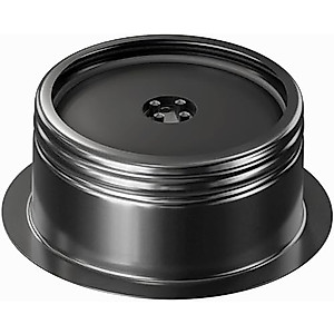 HausinLuck Garbage Disposal Flange, Gunmetal Black Garbage Disposal Drain Garbage Disposal Sink Flange and Stopper, Garbage Disposal Flange Plug for 3-1/2 Inch Drain Hole, Sink Flange and Stopper