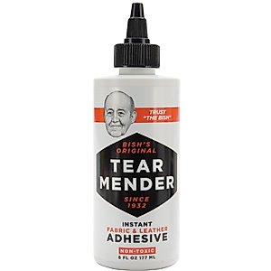 Tear Mender - TTB-6-D-B Instant Fabric and Leather Adhesive, 6 oz Bottle, TG06H