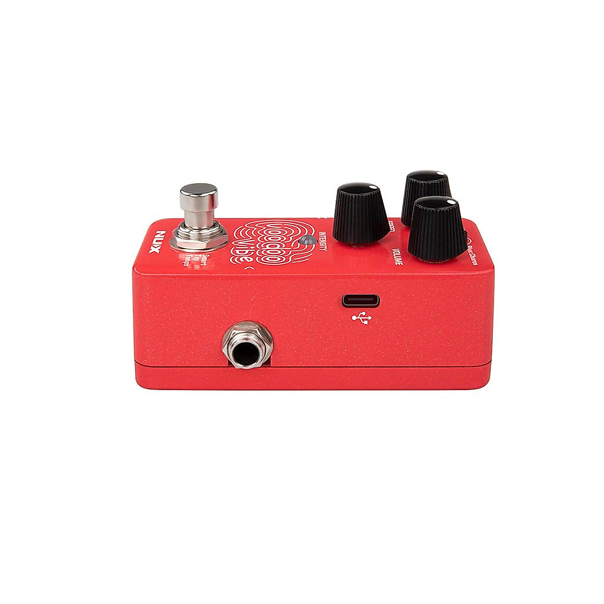 NuX Voodoo Vibe Bundle with 2 Patch Cables, 6 Dunlop Picks, and 9v Power Supply