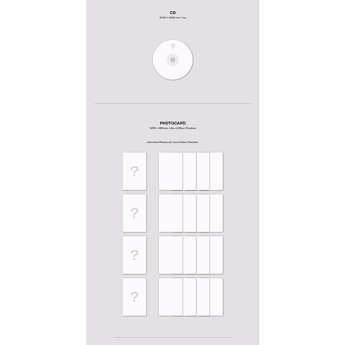 YG PLUS LE SSERAFIM - 2nd Mini Album ANTIFRAGILE (Compact Ver.) CD (Random ver.)