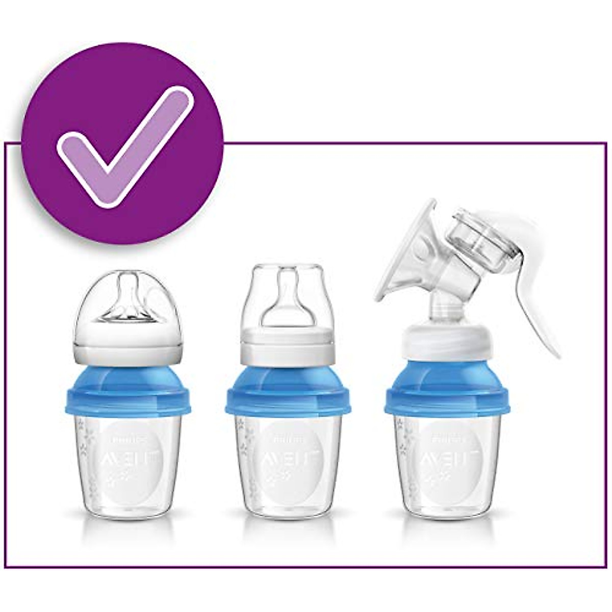 Philips AVENT Breast Milk Storage Cups, 10 Count
