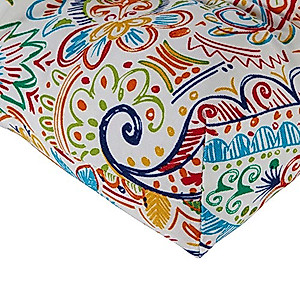 South Pine Porch Jamboree Paisley 72-inch Chaise Lounge Cushion, 1 Count (Pack of 1)