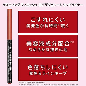 Rimmel Lasting Finish Exaggerate Automatic Lip Liner - Rich, Smooth Formula for Long Lasting Lip Looks - 024 Red Diva, .01oz