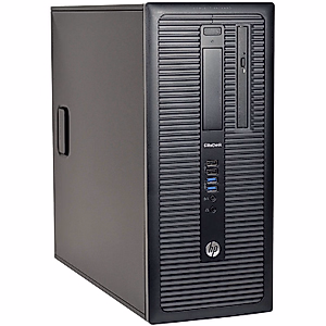 Hp EliteDesk 800 G1 Tower Computer Desktop PC, Intel Core i7 3.4GHz Processor, 16GB Ram, 256GB M.2 SSD, WiFi & Bluetooth, HDMI, Nvidia GeForce GT 1030 4GB DDR4, Windows 10 Pro (Renewed)