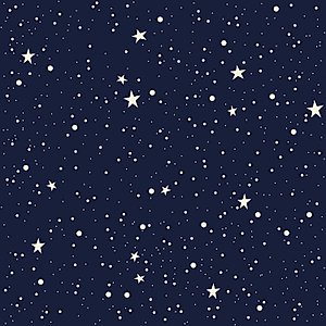 AMAZING WALL Peel and Stick Wallpaper Night Sky Moon and Stars Shiny Film Self Adhesive Wallpaper Contact Papaer,15.7x198inch