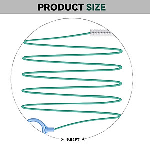 NTNEV Auto Sunroof Drain Cleaning Tool, Cleaning Brush Hose Pipe Brush, 118INCH Drain Brush Long Pipe Cleaners for Car, Tube Cleaning Brush Slim Drain Dredging Tool for car and Fridge