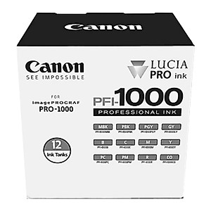 Canon PFI-1000 12 Color Pack, Small