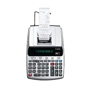 Canon Office Products 2202C001 Canon MP25DV-3 Desktop Printing Calculator with Currency Conversion, Clock & Calendar