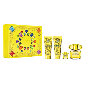 Versace EDT Yellow Diamond 4PCS Gift Set