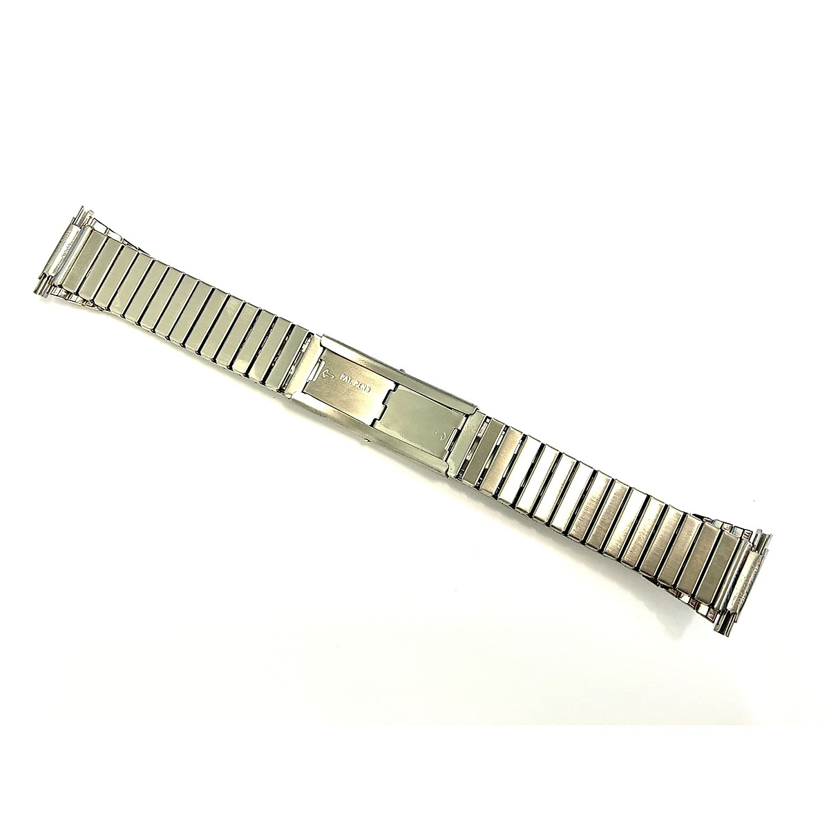 TIMEX 16-20MM Stainless Silver Expansion Fast FIT Strap Watch Band 6.8 INCHES Long