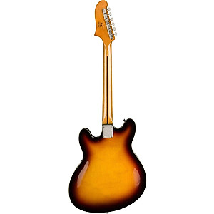 Squier Classic Vibe Starcaster Electric Guitar, with 2-Year Warranty, 3-Color Sunburst, Maple Fingerboard