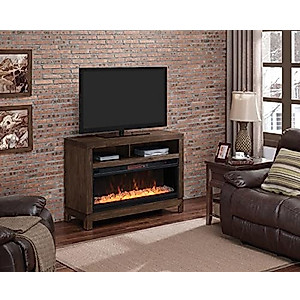 ChimneyFree Gifford Media Console & 42" Firebox - Prairie Brown, 42MM6205-M374 & 42II042FGT
