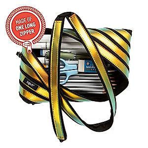 ZIPIT Metallic Big Pencil Case, Copper, ZJMT-3