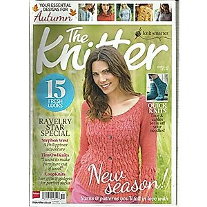 THE KNITTER, NOVEMBER, 2013 ISSUE 63 (YOUR ESSENTIAL DESIGNS FOR AUTUMN)