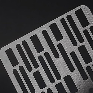 TAMYID Charcoal Grills, Grill Pan Lightweight Barbecue Tray Portable Barbecue Net Gas Grill Barbecue Bracket for Outdoor BBQ