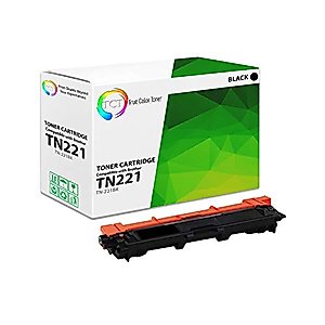 TCT Premium Compatible Toner Cartridge Replacement for Brother TN-221 TN221BK Black Works with Brother HL-3140 3150 3152 3170, MFC-9130 9140 9330 9340, DCP-9020 Printers (2,500 Pages)