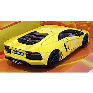 Lamborghini Aventador LP 700-4 Yellow Exotics 1/24 by Maisto 31362