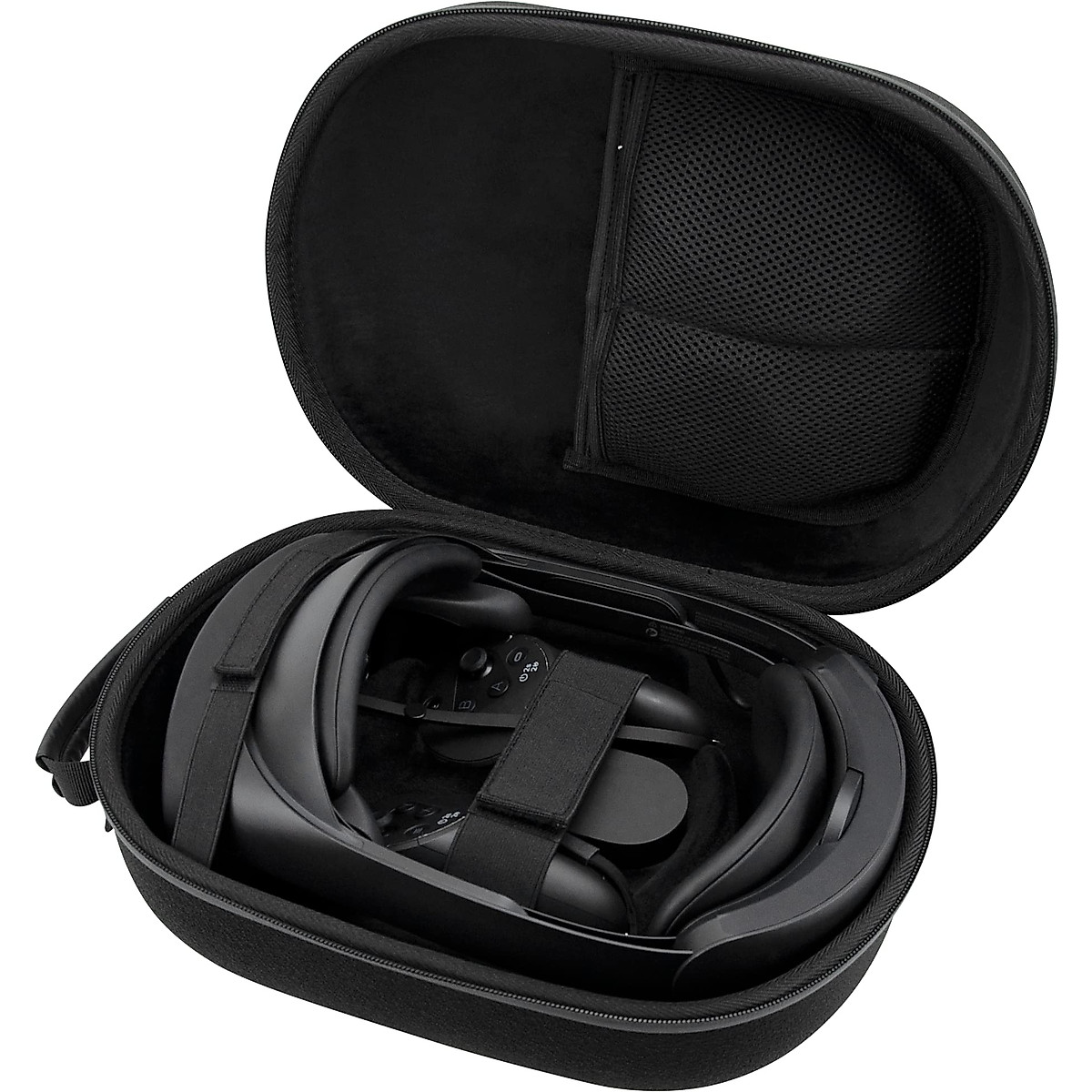 Hard Carrying Case Compatible with Quest Pro Accessories VR Headset with all in one storage, Touch Controllers and Other Accessories, Ultra-Sleek Design for Travel and Storage