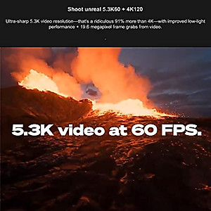 GoPro HERO10 Black - E-Commerce Packaging - Waterproof Action Camera with Front LCD and Touch Rear Screens, 5.3K60 Ultra HD Video, 23MP Photos, 1080p Live Streaming, Webcam, Stabilization (Renewed)