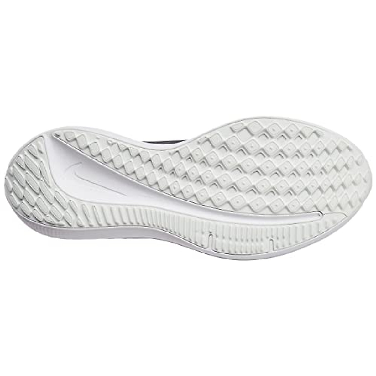 NIKE Women's Sneaker, Black White, 6