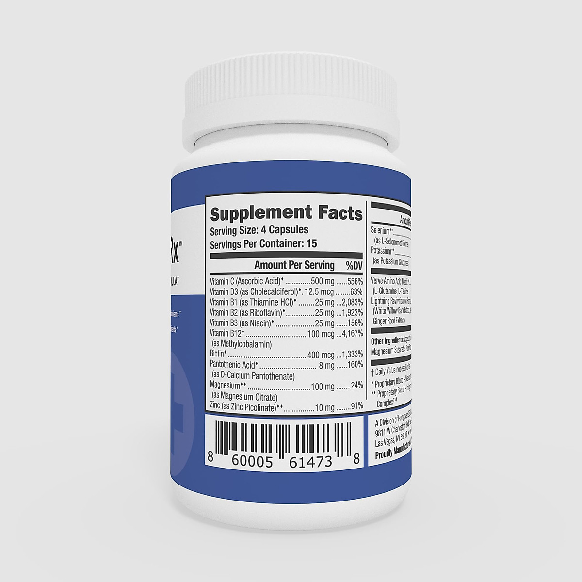 Morning RX - Post Party Pills for Better Mornings 60 Caps, Dehydration Supplement - Vitamins, Electrolytes, Magnesium, Potassium, Zinc - No Gluten, Caffeine or Hocus Pocus - Why Suffer After Drinking?