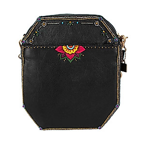 Mary Frances Face Crossbody Handbag, Multi