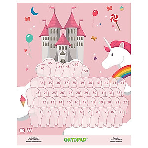 Ortopad® Girls Reward Poster Pack, includes 3 posters, Hearts / Castle / Butterfly