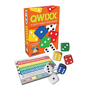 Qwixx with 600 Replacement Score Pads
