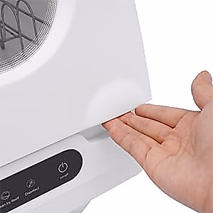 JLYNOWPT Countertop Dishwasher Portable Dishwasher with 5L Built-In Water Tank Mini Dish Washer with 5 Washing Programs and 360° Dual Spray for Small Apartments and Rvs