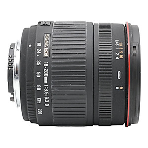 Sigma 18-200mm f/3.5-6.3 DC Lens for Nikon Digital SLR Cameras