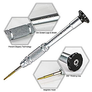 GogoFix Pentalobe Bottom Screw and Screwdriver Repair Kit Compatible with Retina 13” Touch Bar A1706, A1989 and A2159 (Silver)