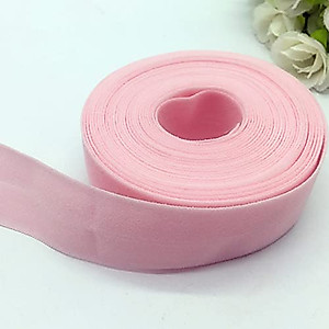 5yards/Lot 25mm Elastic Band Fold Over Lace Elastic for Sewing Trim Waist Band Garment Accessory Ribbon