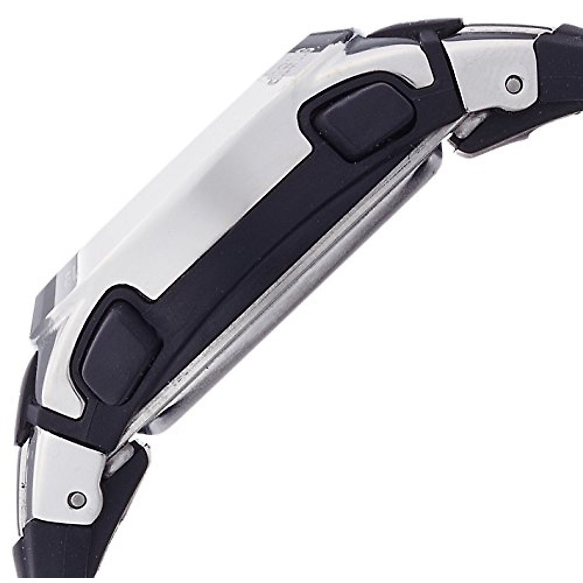 Armitron Sport Women's 457012BLK Chronograph Black Resin Stainless-Steel Accent Strap Watch